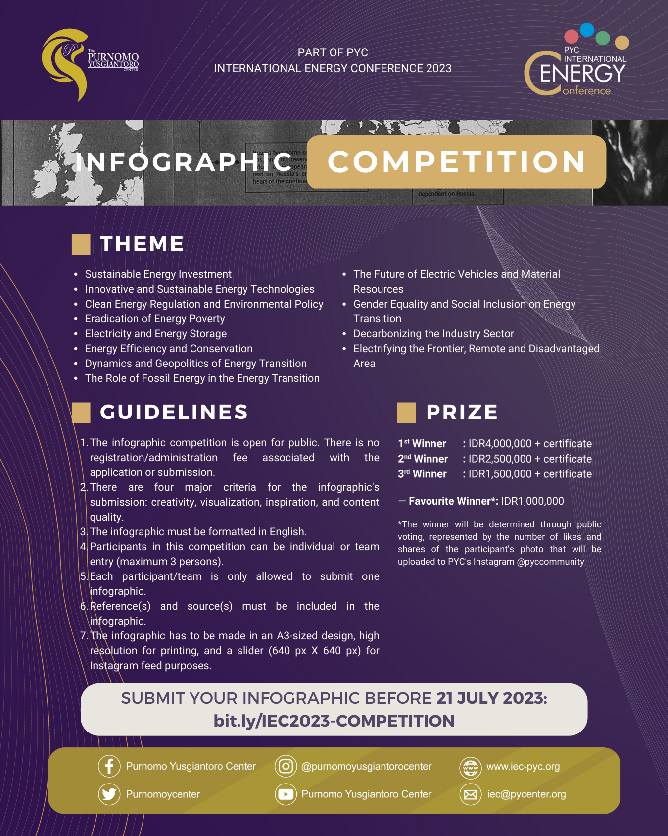 PYC INTERNATIONAL ENERGY CONFERENCE 2023 – Direktorat Kemahasiswaan